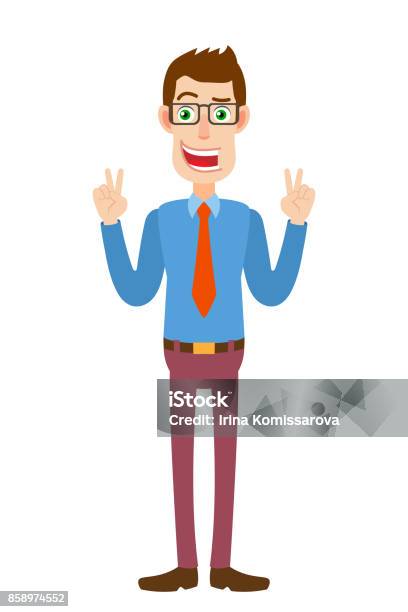 Pengusaha Memperlihatkan Tanda Tangan Kemenangan Atau Tanda Tangan ... Pengusaha Memperlihatkan Tanda Tangan Kemenangan Atau Tanda Tangan ...