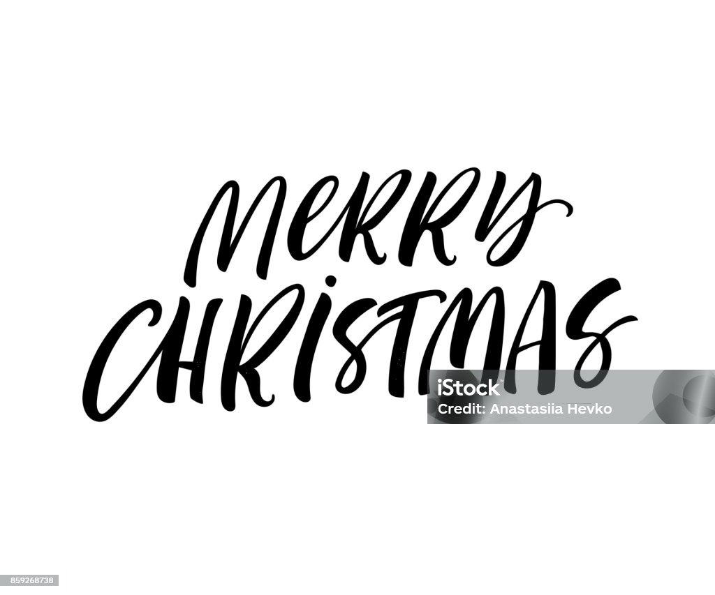 Merry Christmas Card Stock Illustration Download Image Now Abstract