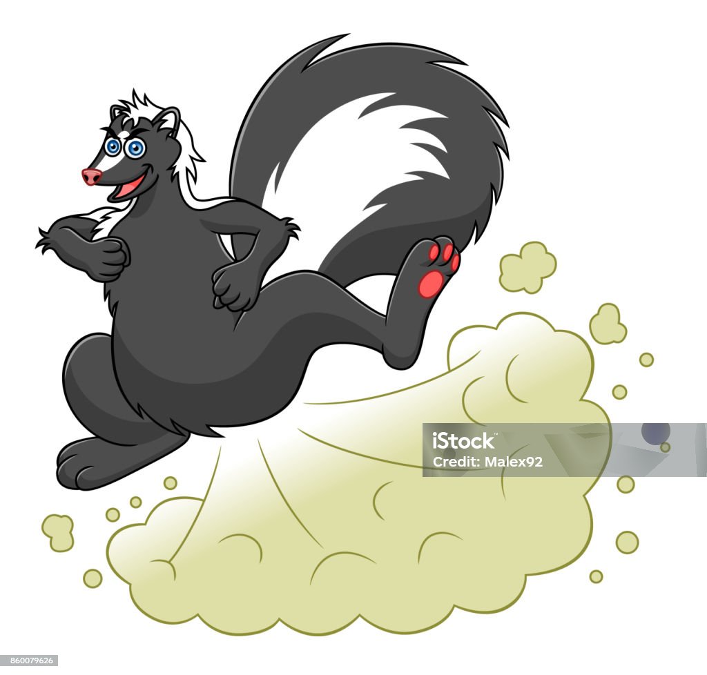 Cartoon Farting Skunk Stock Illustration - Download Image Now - Animal ... Cartoon Farting Skunk Stock Illustration - Download Image Now - Animal ...