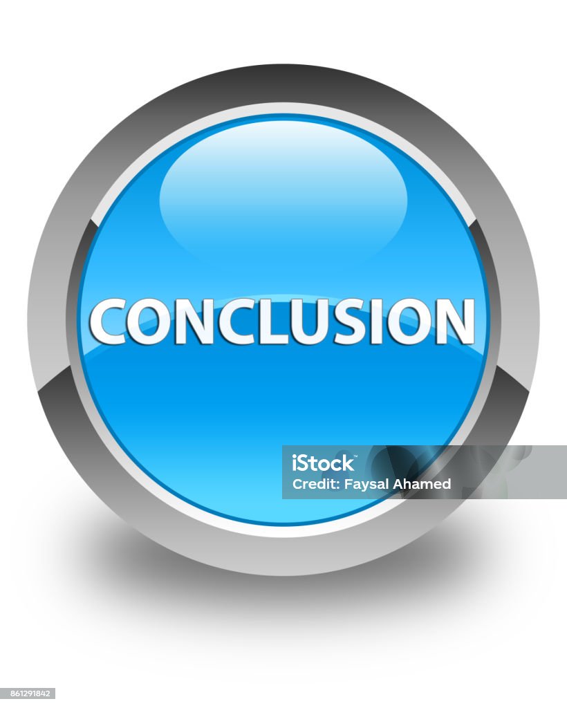 Conclusion Glossy Cyan Blue Round Button Stock Illustration - Download ... Conclusion Glossy Cyan Blue Round Button Stock Illustration - Download ...