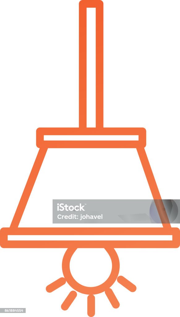 Hanging Light Bulb Efficient Electric Stock Illustration - Download ... Hanging Light Bulb Efficient Electric Stock Illustration - Download ...
