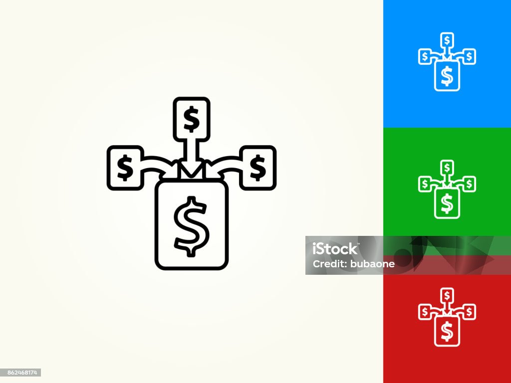 Ilustración de Dinero Piscina Negro Trazo Lineal Icono y más Vectores ... Ilustración de Dinero Piscina Negro Trazo Lineal Icono y más Vectores ...