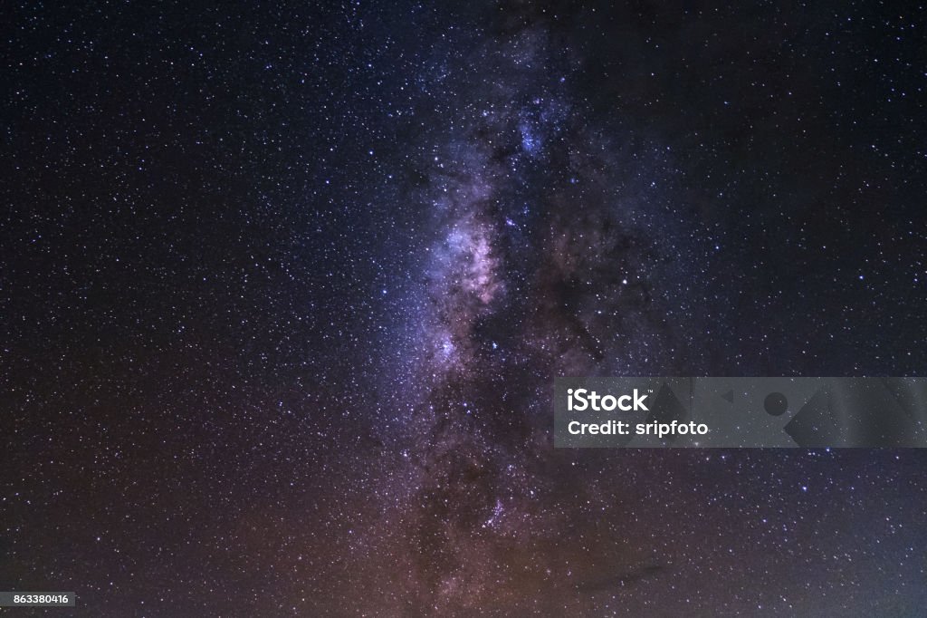 Langit Malam Berbintang Galaksi Bima Sakti Dengan Bintang Dan Debu ... Langit Malam Berbintang Galaksi Bima Sakti Dengan Bintang Dan Debu ...