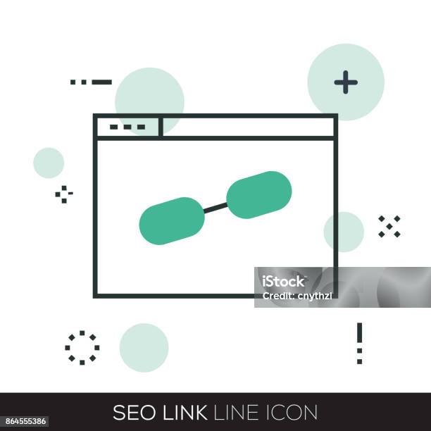 Seo 링크 라인 아이콘 개체 그룹에 대한 스톡 벡터 아트 및 기타 이미지 개체 그룹 검색 경영자 Istock