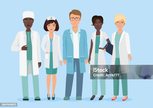 Ilustrasi Kartun Vektor Dari Tim Staf Medis Rumah Sakit Dokter Dan ... Ilustrasi Kartun Vektor Dari Tim Staf Medis Rumah Sakit Dokter Dan ...