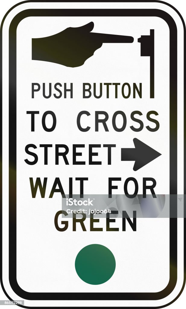 Panneau De Signalisation Des Étatsunis Mutcd Instructions De Passage