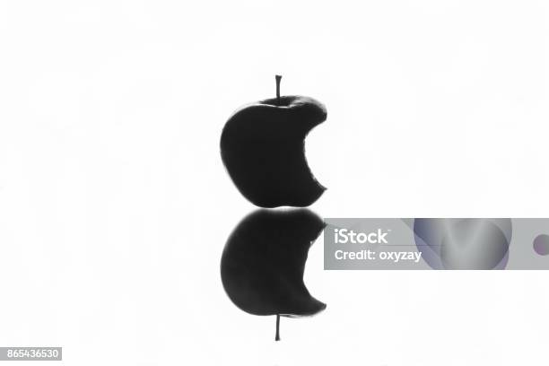 Bitten Apple Black Silhouette Stock Photo - Download Image Now ... Bitten Apple Black Silhouette Stock Photo - Download Image Now ...
