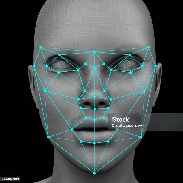 Biometric Facial Recognition Without Hair Stock Photo - Download Image ... Biometric Facial Recognition Without Hair Stock Photo - Download Image ...