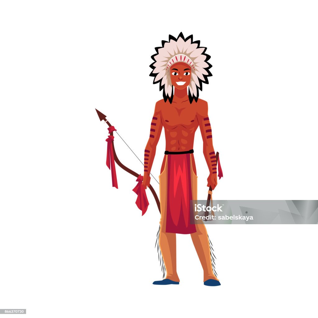 Native American Indier In Veren Hoofdtooi Breechcloth Lederen Broek ... Native American Indier In Veren Hoofdtooi Breechcloth Lederen Broek ...