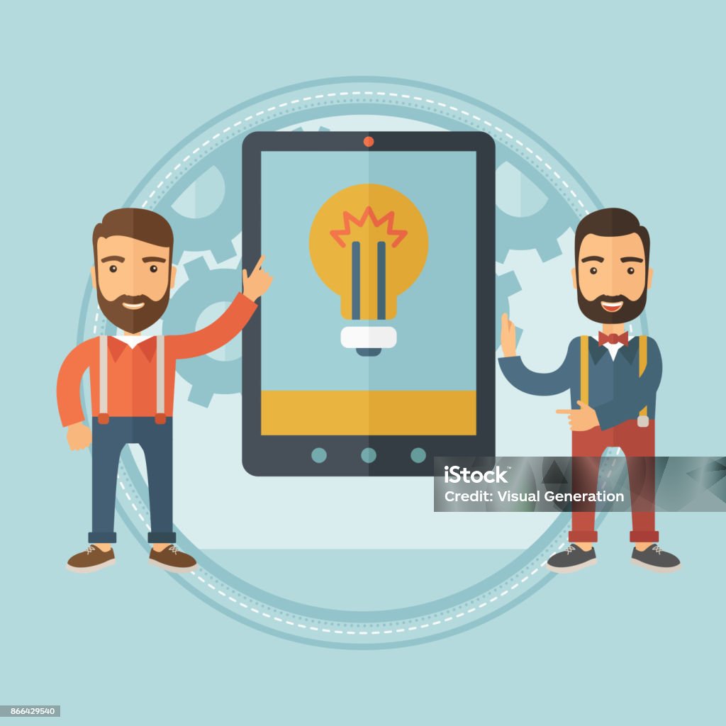 Successful Business Idea Vector Illustration Stock Illustration ... Successful Business Idea Vector Illustration Stock Illustration ...
