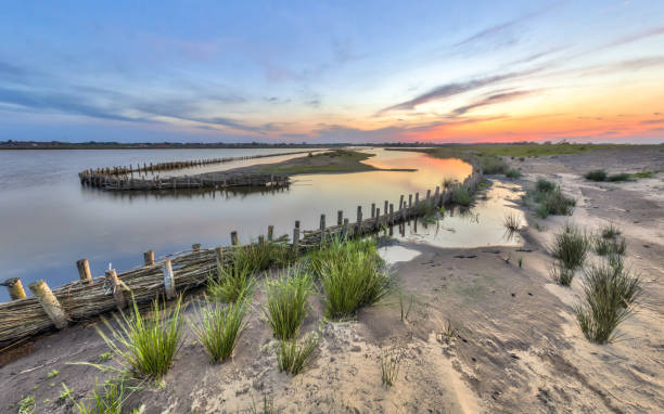 Free picture: lake, bank, erosion