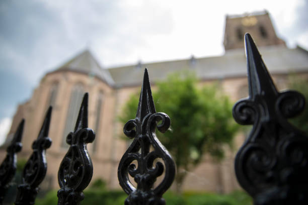 Free picture: monastery, cast iron, medieval, fence, religious ...