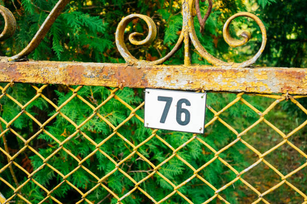 Free Stock Photo of Close Up of Metal Gate With Number Five | Download ...