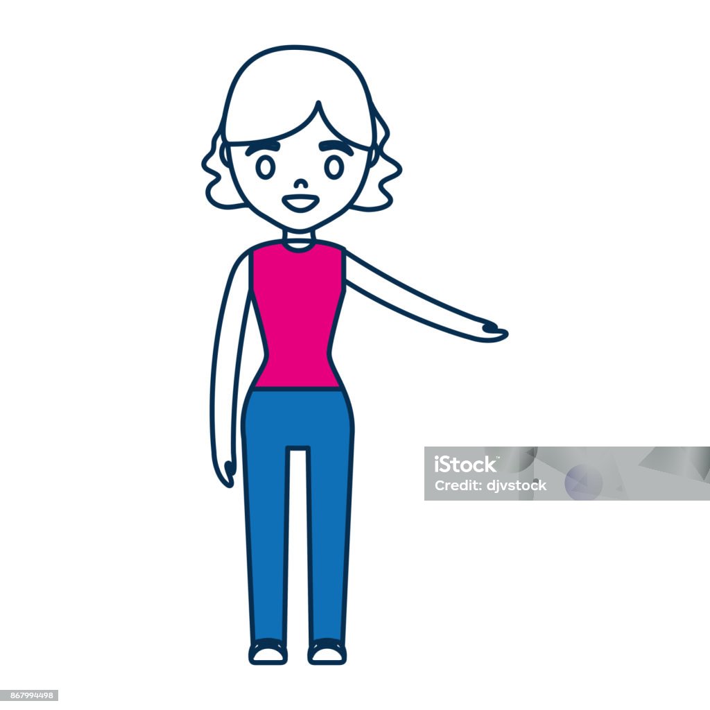 Cartoon Woman Icon Stock Illustration Download Image Now Adult Adults Only Avatar Istock