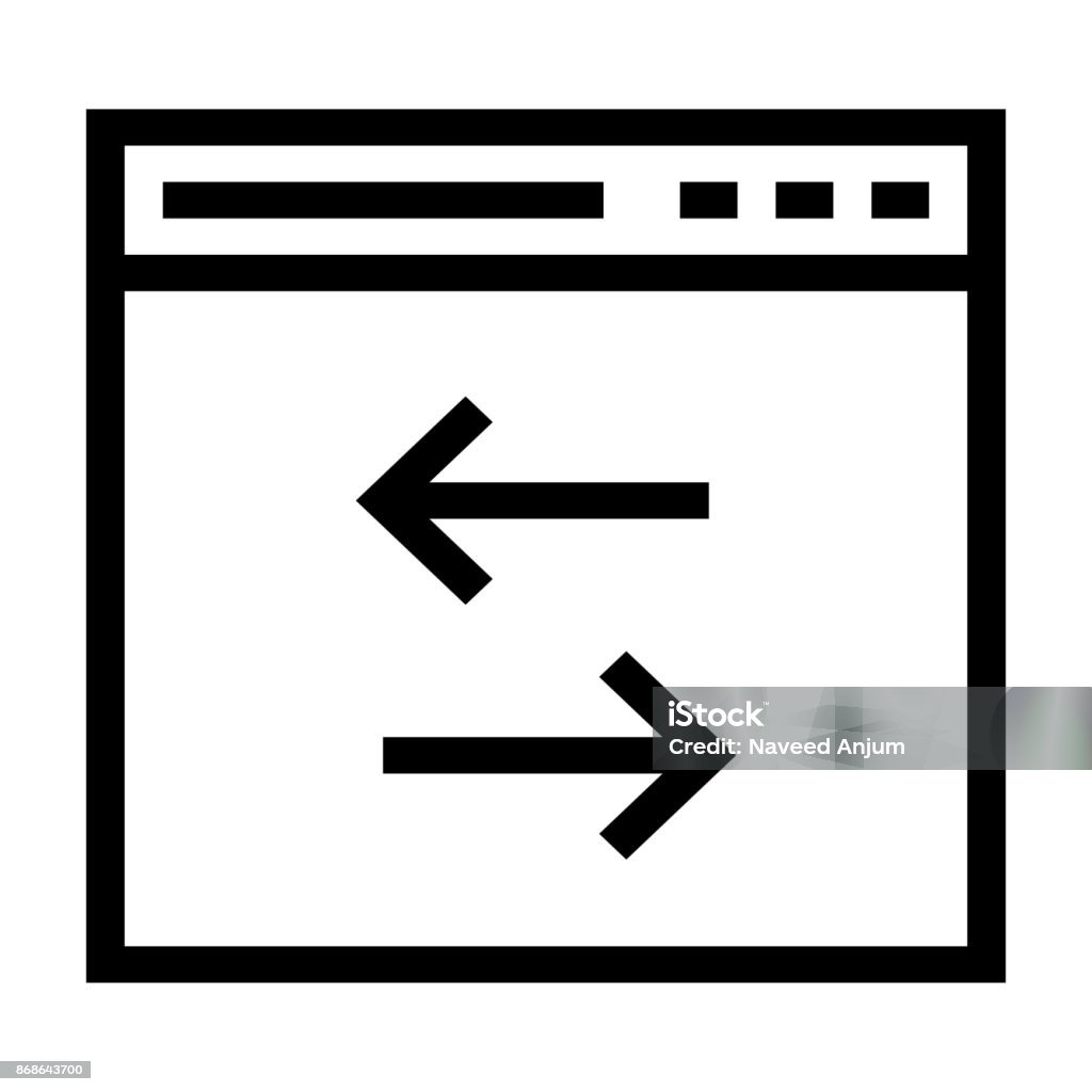 Web 傳輸細線向量圖示向量圖形及更多交換圖片 交換 人造物件 商務 Istock