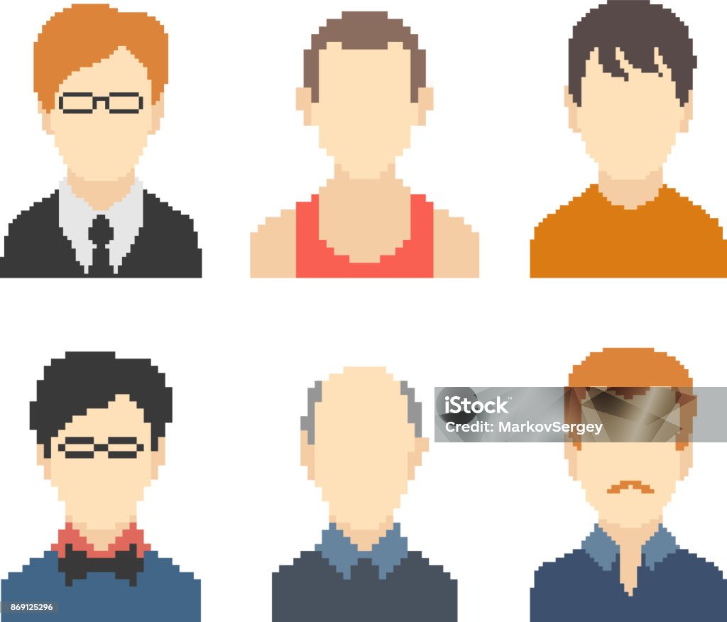 Ilustración de Conjunto De Caras De Pixel y más Vectores Libres de ... Ilustración de Conjunto De Caras De Pixel y más Vectores Libres de ...
