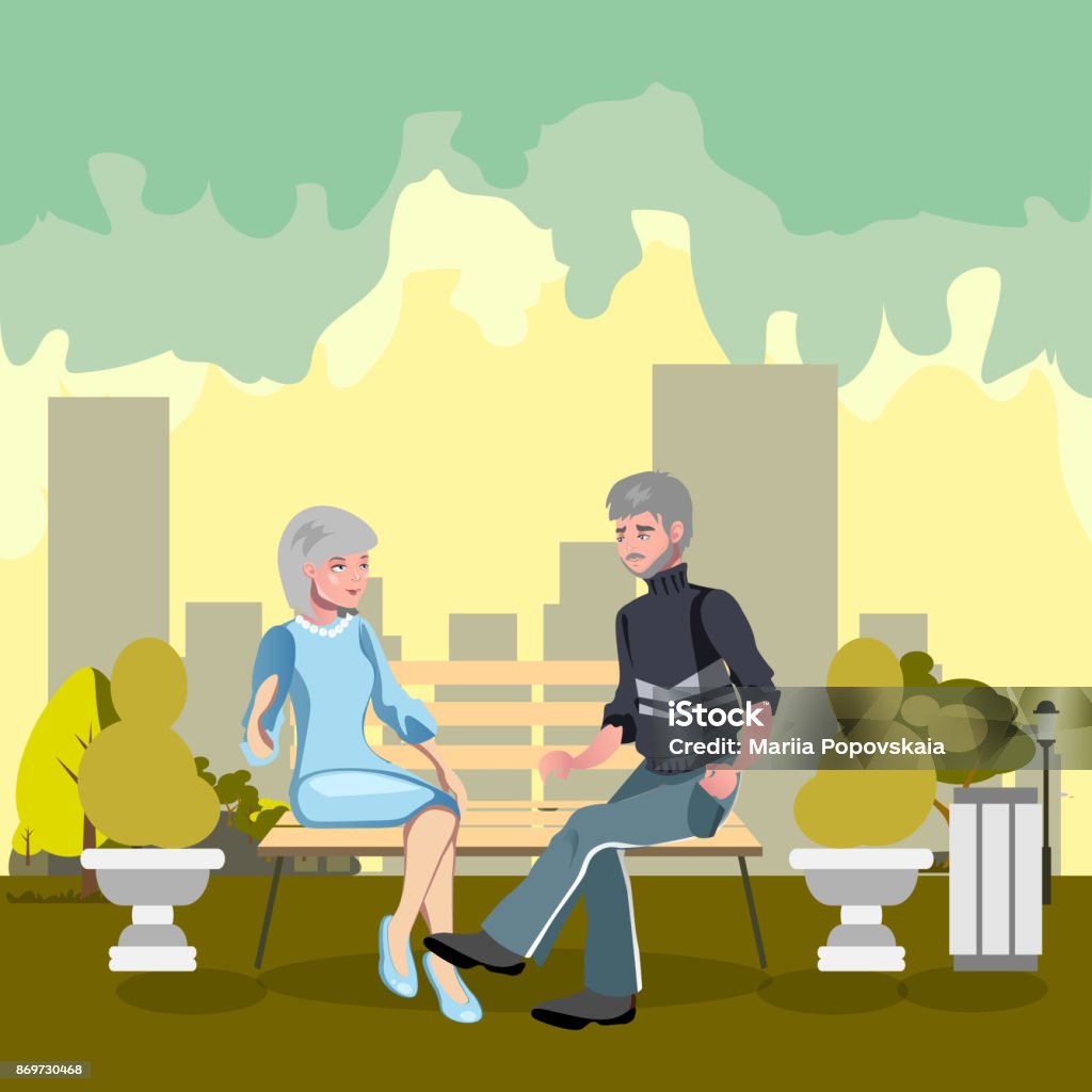 Kakeknenek Duduk Di Bangku Di Taman Ilustrasi Stok - Unduh Gambar ... Kakeknenek Duduk Di Bangku Di Taman Ilustrasi Stok - Unduh Gambar ...