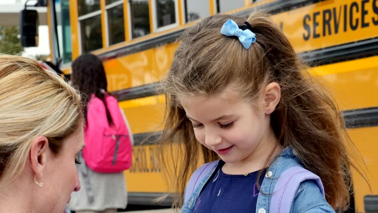 140 Mom Daughter Bus Stock Videos And Royalty Free Footage Istock