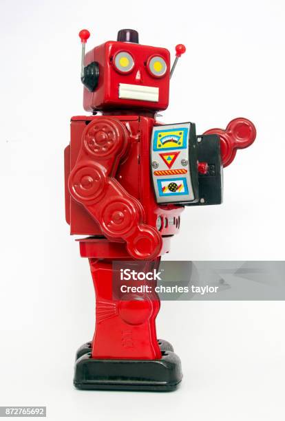 Metalic Robobot Toy Standing Stock Photo - Download Image Now - Robot ... Metalic Robobot Toy Standing Stock Photo - Download Image Now - Robot ...