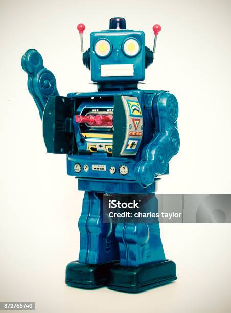 Metalic Robobot Toy Standing Stock Photo - Download Image Now - Antique ... Metalic Robobot Toy Standing Stock Photo - Download Image Now - Antique ...