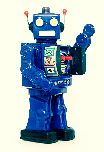 Metalic Robobot Toy Standing Stock Photo - Download Image Now - Antique ... Metalic Robobot Toy Standing Stock Photo - Download Image Now - Antique ...