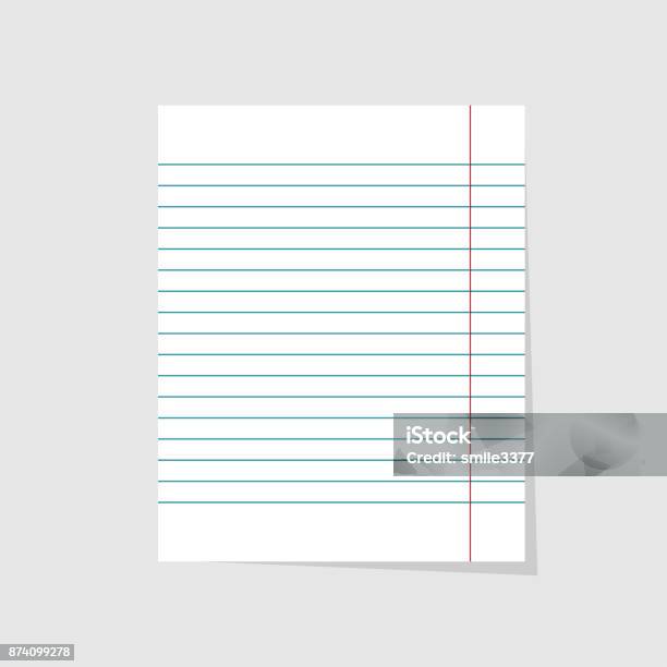 Kertas Buku Catatan Ilustrasi Vektor Realistis Kertas Lembar Kosong ... Kertas Buku Catatan Ilustrasi Vektor Realistis Kertas Lembar Kosong ...
