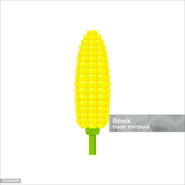Vektor Jagung Kuning Dalam Gaya Datar Terisolasi Pada Latar Belakang ... Vektor Jagung Kuning Dalam Gaya Datar Terisolasi Pada Latar Belakang ...