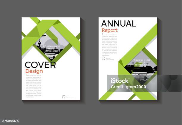 Sampul Hijau Desain Abstrak Mencakup Latar Belakang Buku Modern