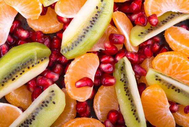 Free picture: cross section, kernel, mandarin, pomegranate, vitamin ...