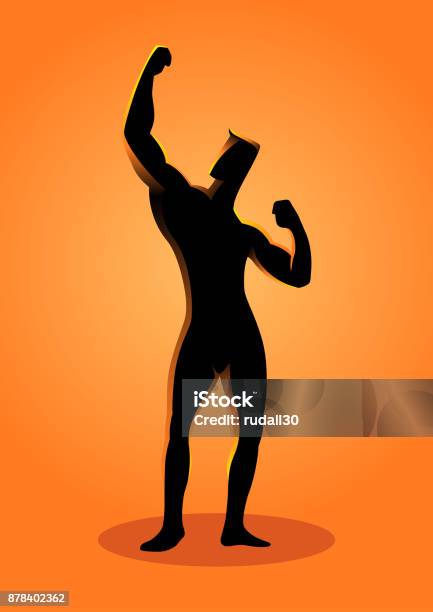 Bodybuilder 자세 근육에 대한 스톡 벡터 아트 및 기타 이미지 근육 근육질 체격 사람들 Istock
