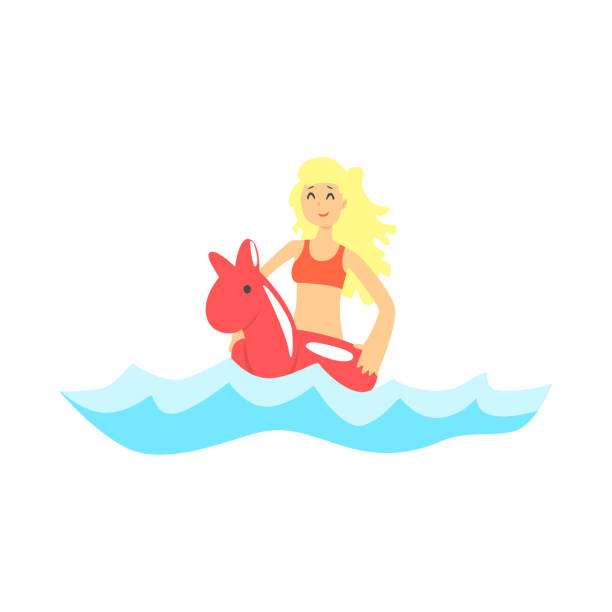 440 Beautiful Woman Wearing Red Swimsuit Illustrations Royalty Free Vector Graphics And Clip Art
