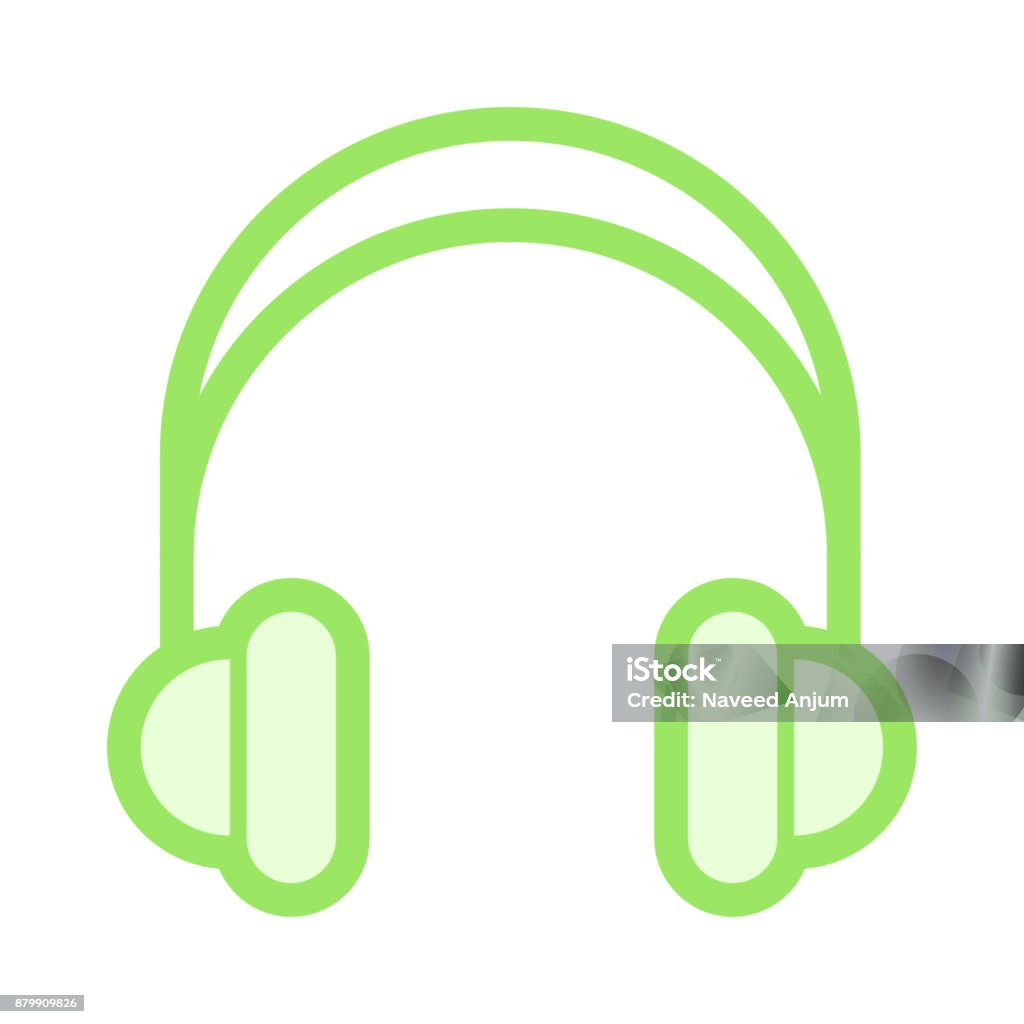 Headphone Colour Line Vector Icon Stock Illustration - Download Image ... Headphone Colour Line Vector Icon Stock Illustration - Download Image ...