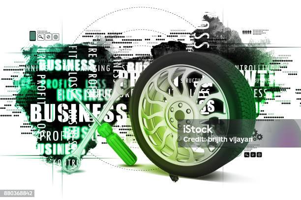 3 D 타이어 교체를 컨셉입니다 고무에 대한 스톡 사진 및 기타 이미지 고무 금속 기계공 Istock