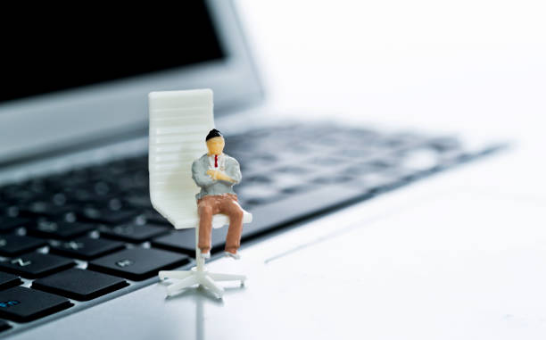 Free Stock Photo of Figurines Sitting on Top of Computer Screen ...