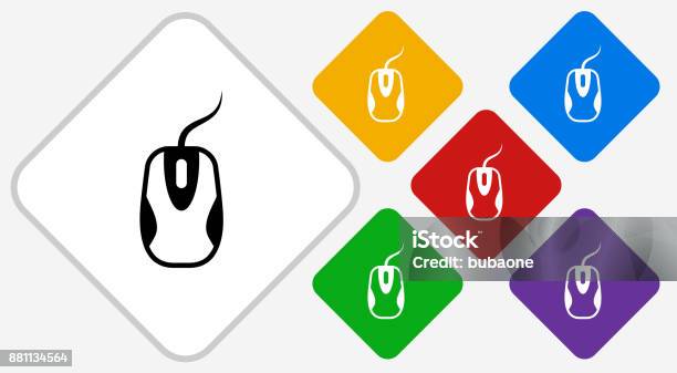 Computer Maus Farbe Diamant Vektor Icon Stock Vektor Art und mehr ... Computer Maus Farbe Diamant Vektor Icon Stock Vektor Art und mehr ...