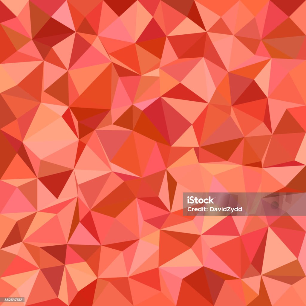 Geometric Abstract Triangle Tiled Pattern Background Polygonal Vector