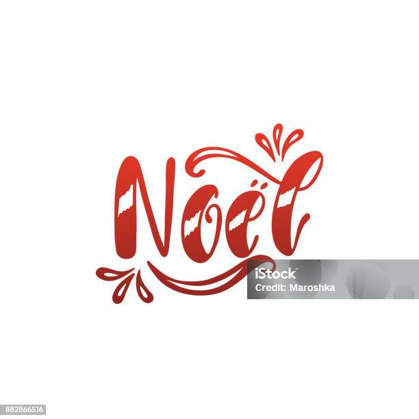 Noel Teks Kaligrafi Yang Digambar Tangan Desain Tipografi Liburan Kartu
