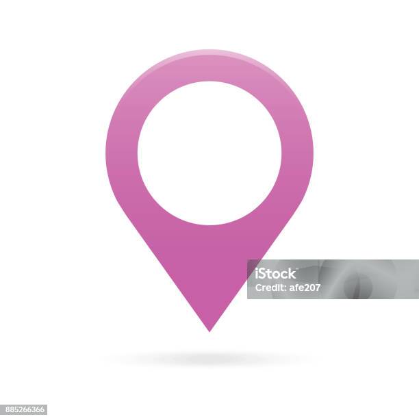 Purple Map Pointer Icon Marker Gps Location Flag Symbol Stock ... Purple Map Pointer Icon Marker Gps Location Flag Symbol Stock ...