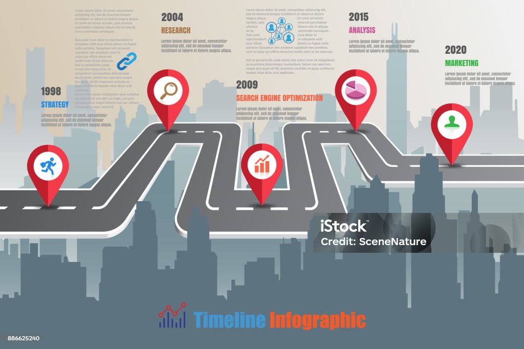 Mapa Drogowa Biznesowa Infografika Osi Czasu Miasta Ilustracja ... Mapa Drogowa Biznesowa Infografika Osi Czasu Miasta Ilustracja ...