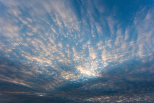 Langit Biru Yang Indah Dengan Latar Belakang Awan Langit Biru Dengan