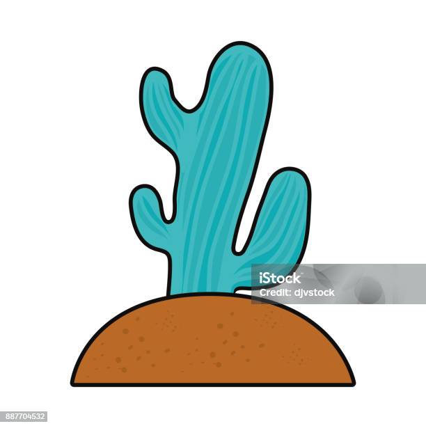 Saguaro 선인장 아이콘 가시에 대한 스톡 벡터 아트 및 기타 이미지 가시 그래픽 프린트 기후 묘사 Istock