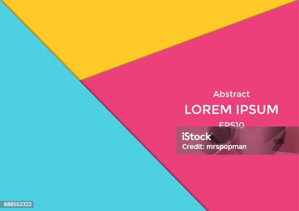 Latar Belakang Bentuk Geometris Abstrak Ilustrasi Vektor Untuk Desain