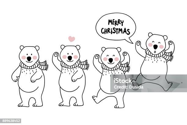 Kartu Ucapan Selamat Natal Dengan Beruang Kutub Lucu Ilustrasi Stok ... Kartu Ucapan Selamat Natal Dengan Beruang Kutub Lucu Ilustrasi Stok ...