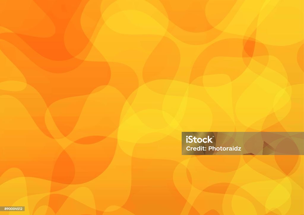 Abstract Orange Background Vector Illustration Stock Illustration
