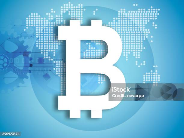 Bitcoin 기호 그림 0명에 대한 스톡 벡터 아트 및 기타 이미지 0명 개념 경제 Istock