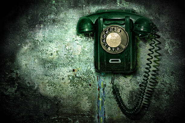 Free picture: telephone, telephone line, classic, old style, decay ...