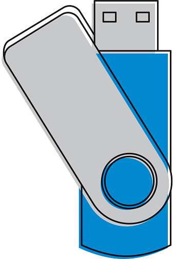 Usb 플래시 드라이브 백업 편지지 사무실 요소 Usb 케이블에 대한 스톡 벡터 아트 및 기타 이미지 Usb 케이블 가지