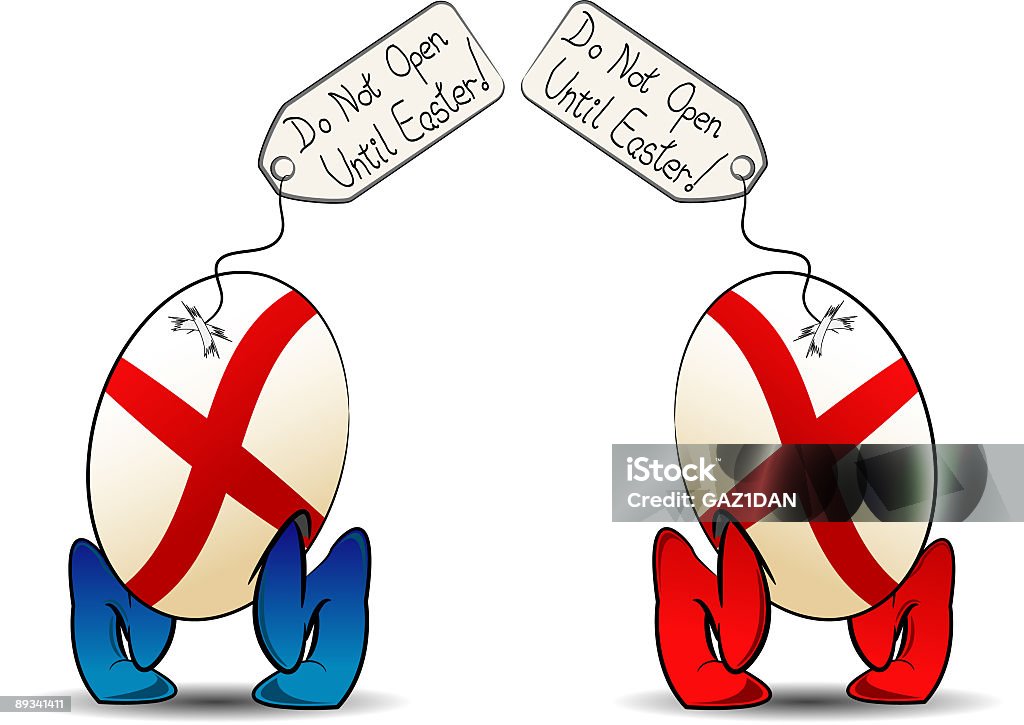 부활제 알류 잉글랜드기 0명에 대한 스톡 벡터 아트 및 기타 이미지 0명 공휴일 그림자 Istock