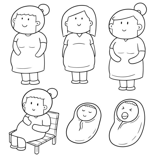 20+ Beautiful Pregnant Woman Giving Birth Drawing Stock Illustrations ... 20+ Beautiful Pregnant Woman Giving Birth Drawing Stock Illustrations ...