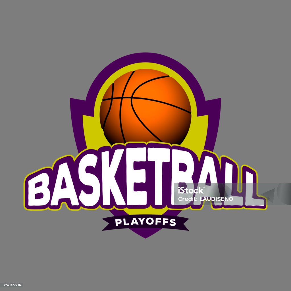 Lambang Bola Basket Terisolasi Ilustrasi Stok Unduh Gambar Sekarang Bola Peralatan